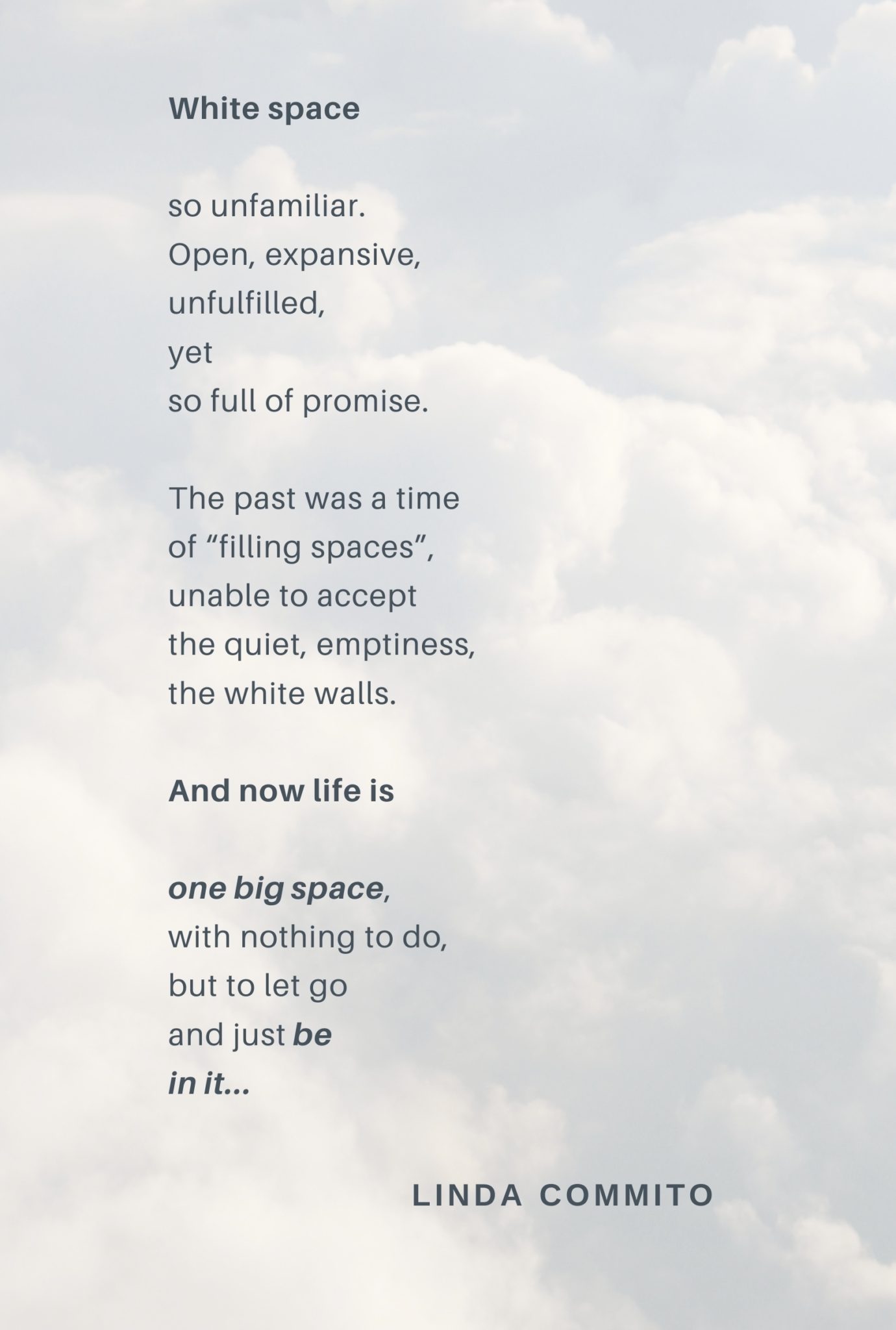 White Space - Love is the New Currency - Creating a New Measure of Wealth